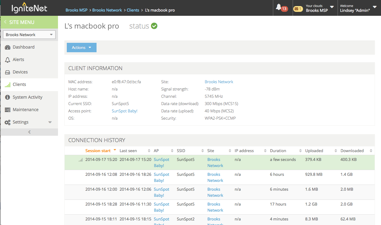 IgniteNet - Achat Cloud