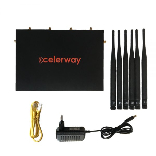 Celerway Fractus 4G LTE Router CAT 6 & WAN Load Balancing - Achat Cloud